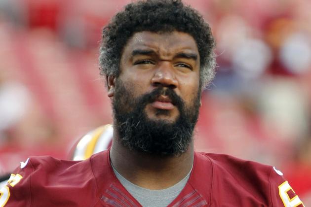Washington Redskins release their starting guard; Started 64 games in ...