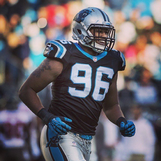 Panthers have released former starting defensive end Wes Horton ...