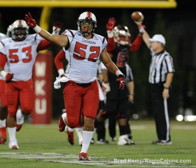 NFL Draft Diamonds Prospect Interview: Dominique Tovell, LB, Louisiana ...