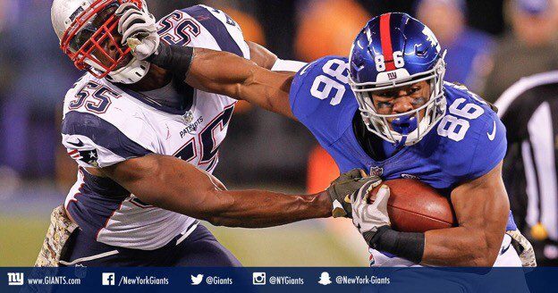 #Giants cut TE Jerome Cunningham and S GJ Kinne