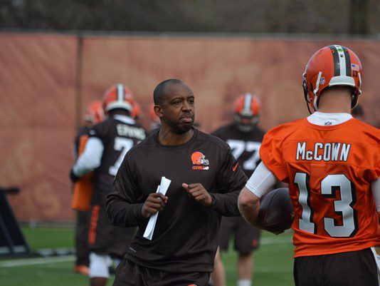 Pep Hamilton leaves the Browns to join Jim Harbaugh in Michigan