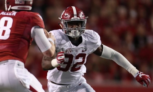 NFL Draft Diamonds Scouting Report: Rashaan Evans, LB, Alabama