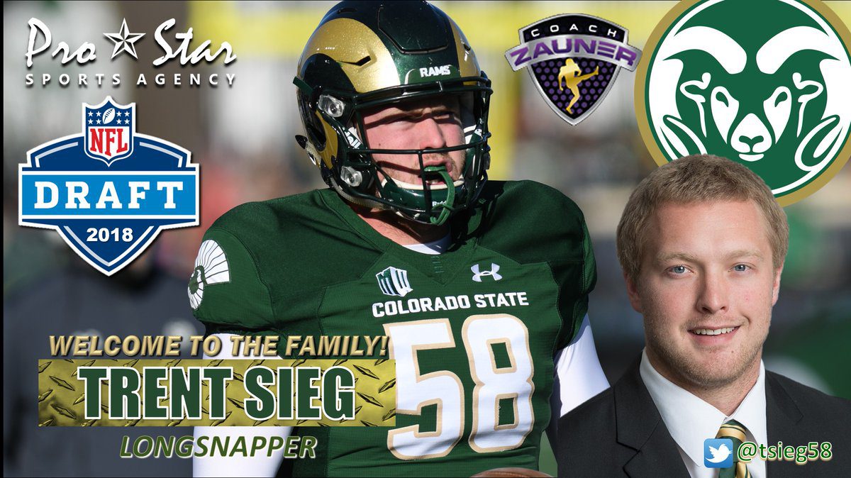 NFL Draft Diamonds Prospect Interview: Trent Sieg, LS, Colorado State University
