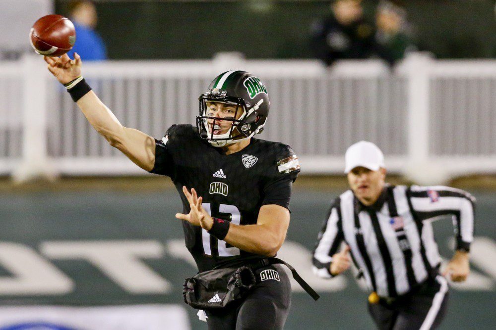2019 NFL Draft Diamonds Prospect Interview: Nathan Rourke, QB, Ohio ...