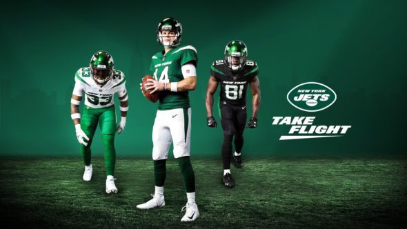 New York Jets unveil their new uniforms and they are GREEN (Photos)