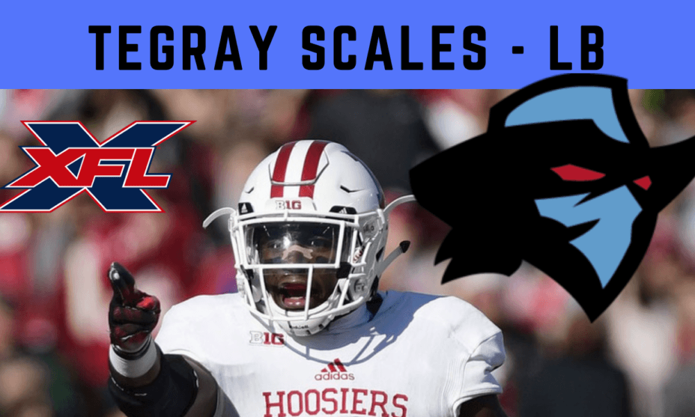 XFL LB Tegray Scales of Dallas Renegades sits down w/ Draft Diamonds
