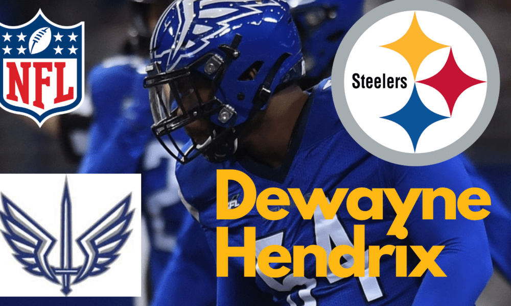 Breaking: BattleHawks DL Dewayne Hendrix signs with the Steelers