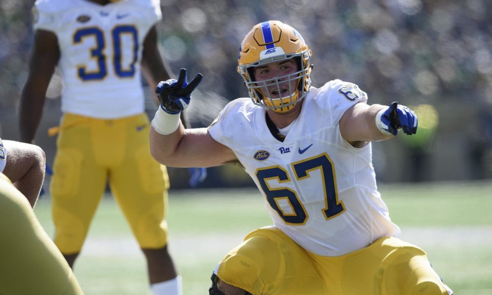 Pitt OC Jimmy Morrissey went from a walk-on to the top rated center