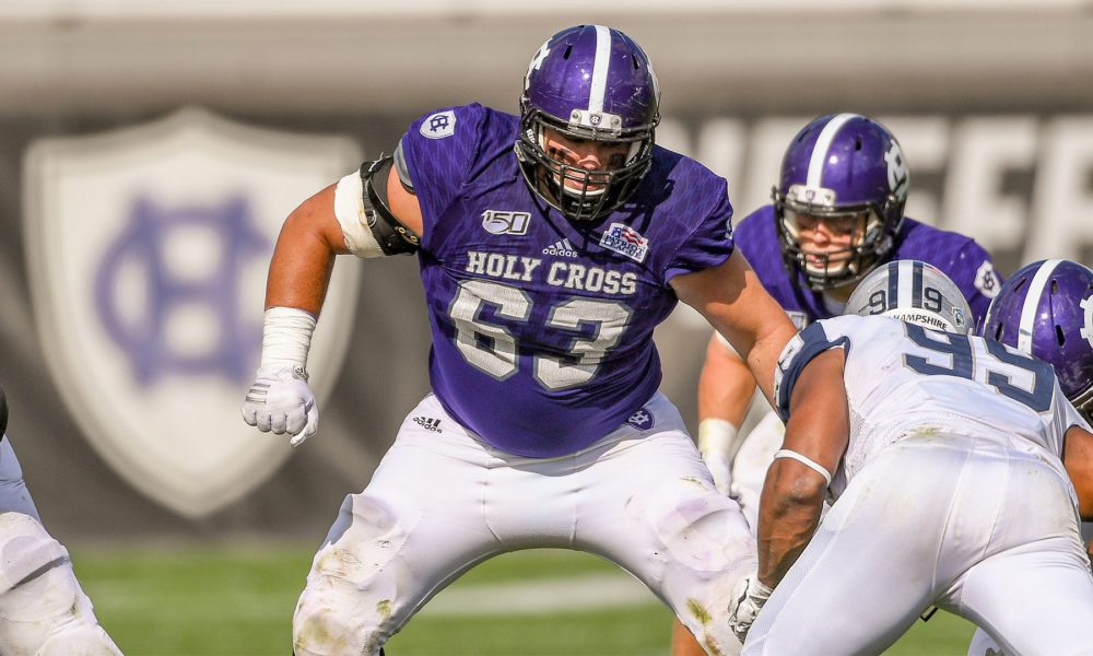Meet 2021 NFL Draft Prospect Brian Foley, OL, Holy Cross