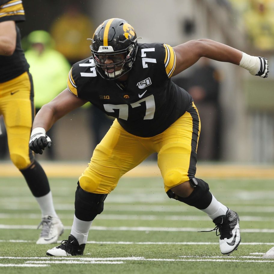 Boston College OL Zion Johnson bet on himself and it paid off big time!