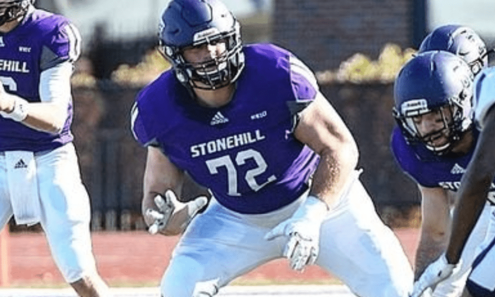 Meet 2021 NFL Draft Prospect Matthew Marvin, OL, Stonehill College.