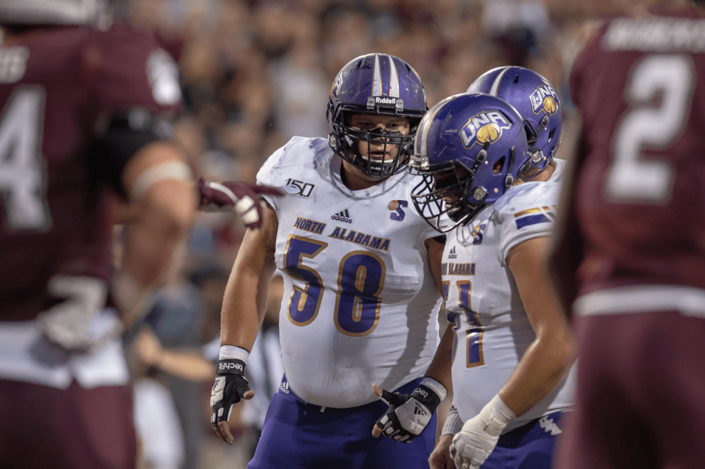 Meet 2021 NFL Draft Prospect Jake Whitehead, OL,, North Alabama