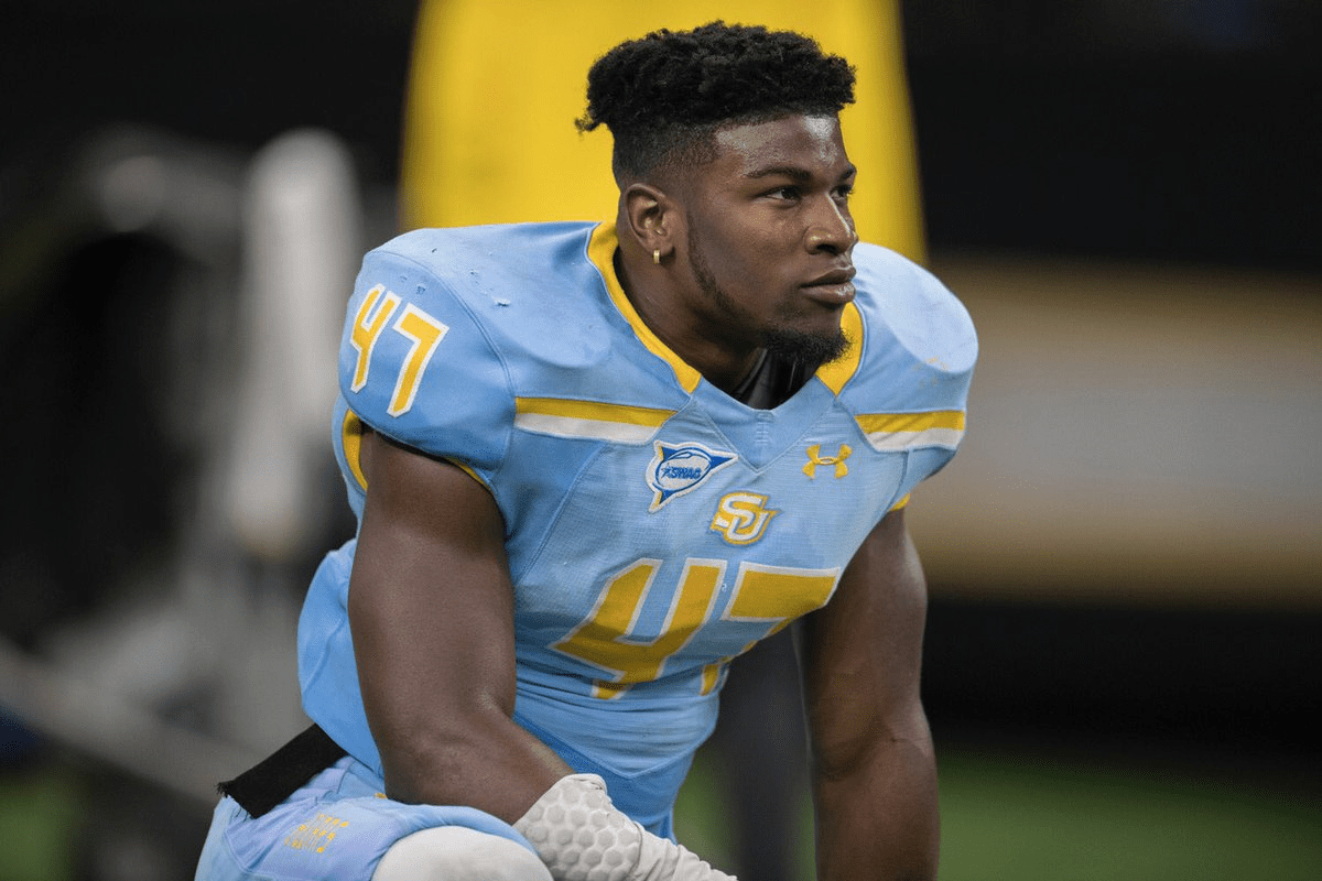 Meet 2021 NFL Draft Prospect Caleb Carter, LB, Southern University