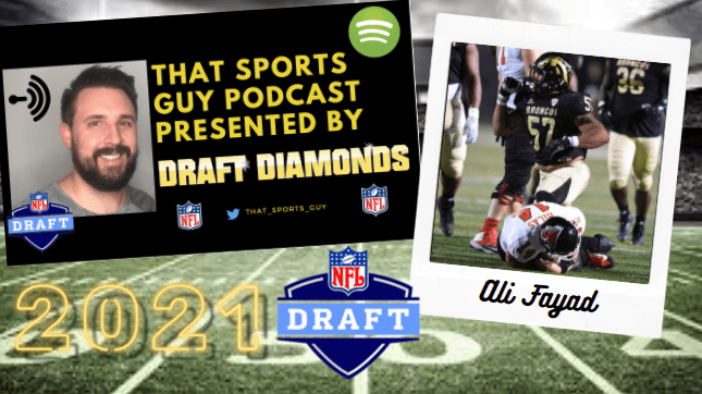 Western Michigan pass rusher Ali Fayad joins That Sports Guy's Podcast