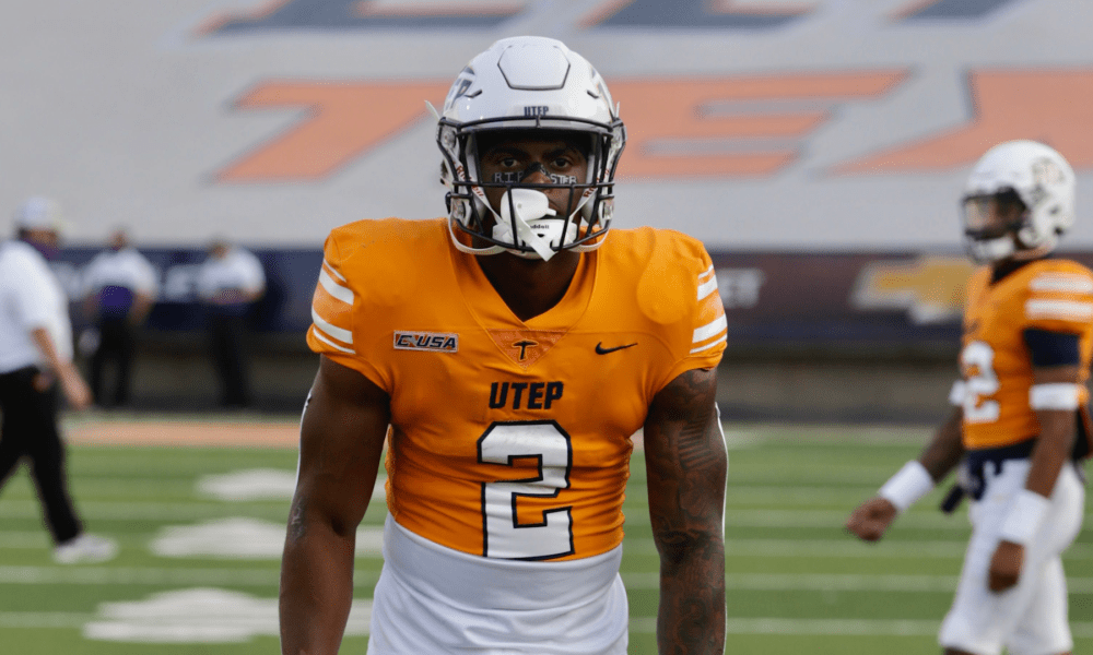 UTEP WR Justin Garrett is proving he deserves to play on Sunday's