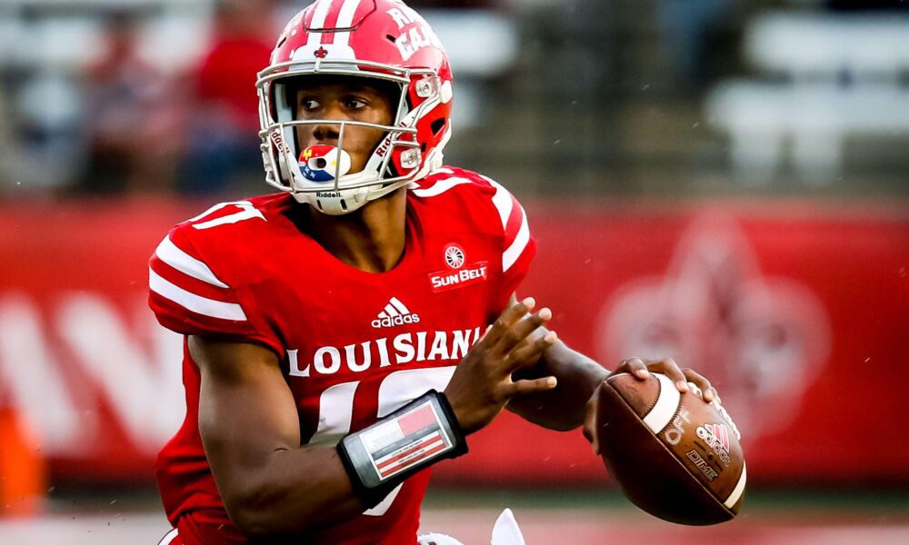Ragin' Cajuns QB Levi Lewis has a little Michael Vick in his game