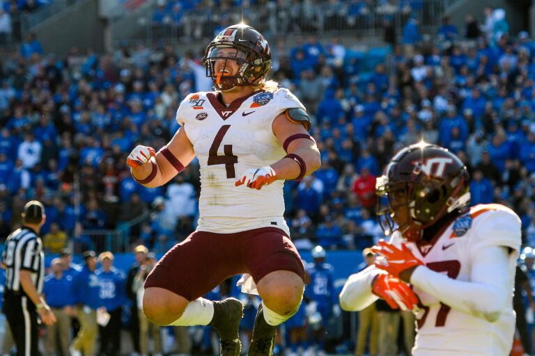 2022 NFL Draft Prospect: Dax Hollifield, OLB, Virginia Tech | Hiswai
