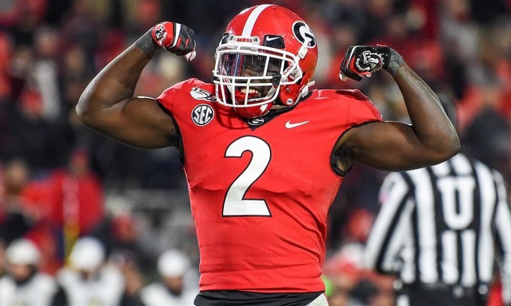 UGA safety Richard LeCounte is a hard hitter with ball skills