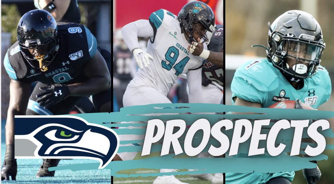 Three Coastal Carolina Football players could help the Seattle Seahawks