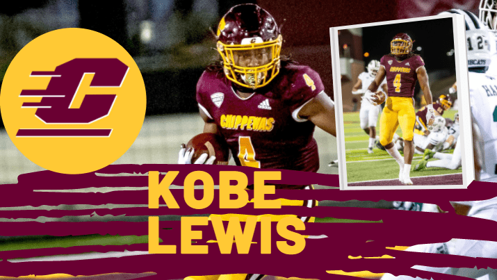 Meet 2021 NFL Draft Prospect Kobe Lewis, RB, Central Michigan