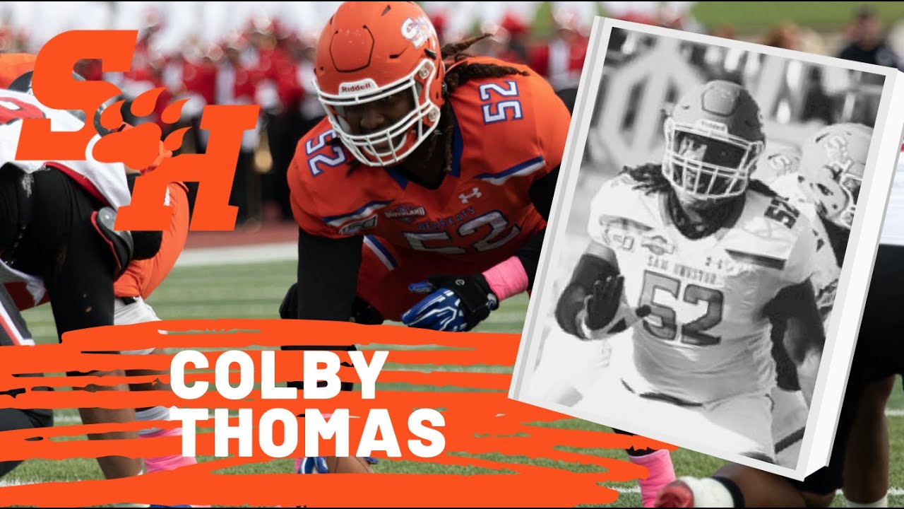 Meet 2022 NFL Draft Prospect Colby Thomas, OC, Sam Houston State