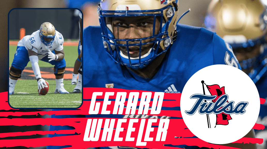 Meet 2022 NFL Draft Prospect Gerard Wheeler, OC, Tulsa