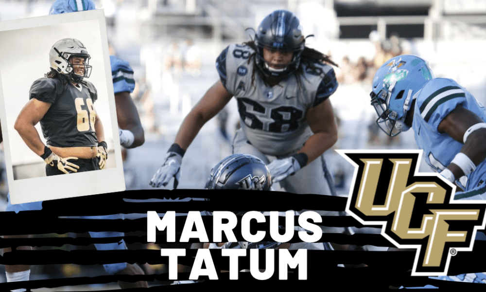 Meet 2022 NFL Draft Prospect Marcus Tatum, OL, Central Florida