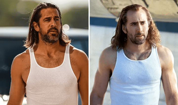 Aaron Rodgers pays tribute to Nicolas Cage and Con Air