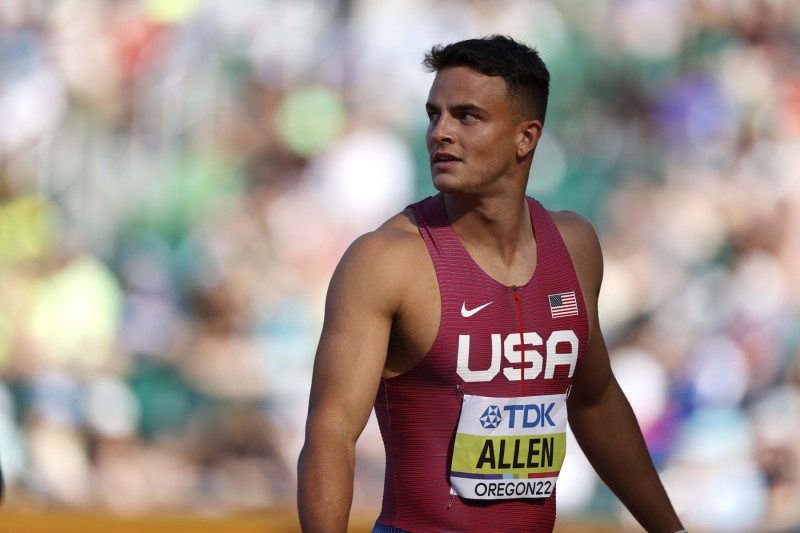 Was USA's Devon Allen screwed for a false start? You be the judge