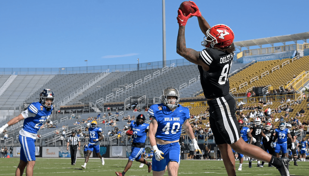 30 percent of the Hula Bowl Roster landed on an NFL team