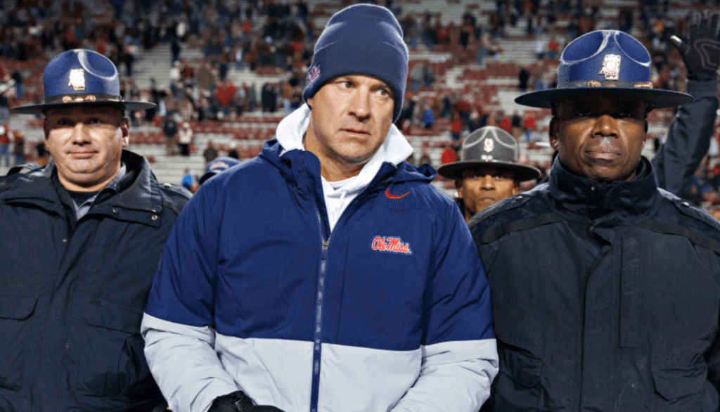 Lane Kiffin told his players he plans on staying at Ole Miss