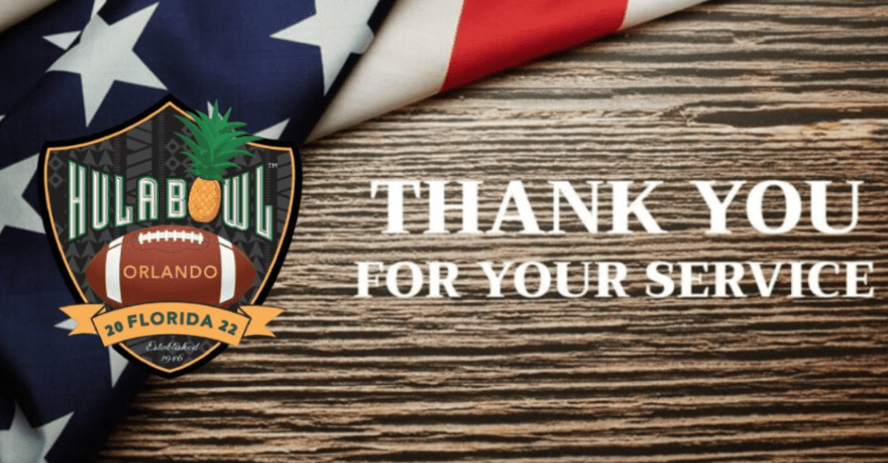 Hula Bowl Military Appreciation: Free Tickets to anyone that served!