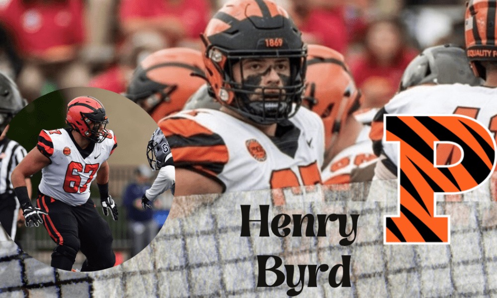 Meet 2023 NFL Draft Prospect Henry Byrd, OL, Princeton