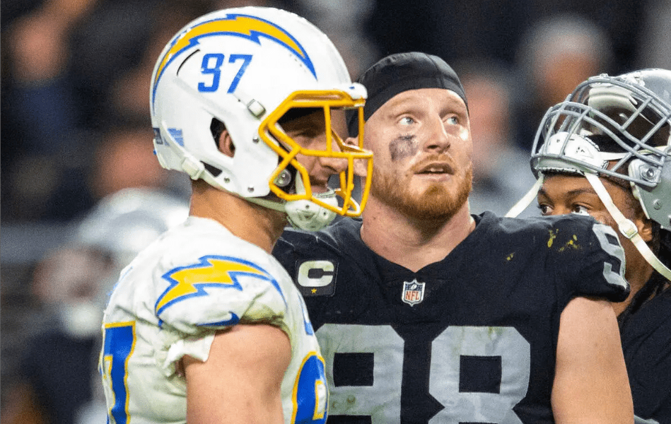 Maxx Crosby calls out Joey Bosa for crying about bad officiating