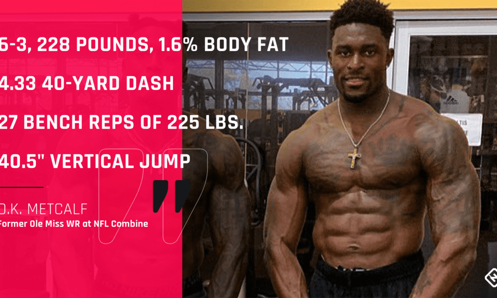 DK Metcalf breaks the internet with INSANE Viral Vertical Jump